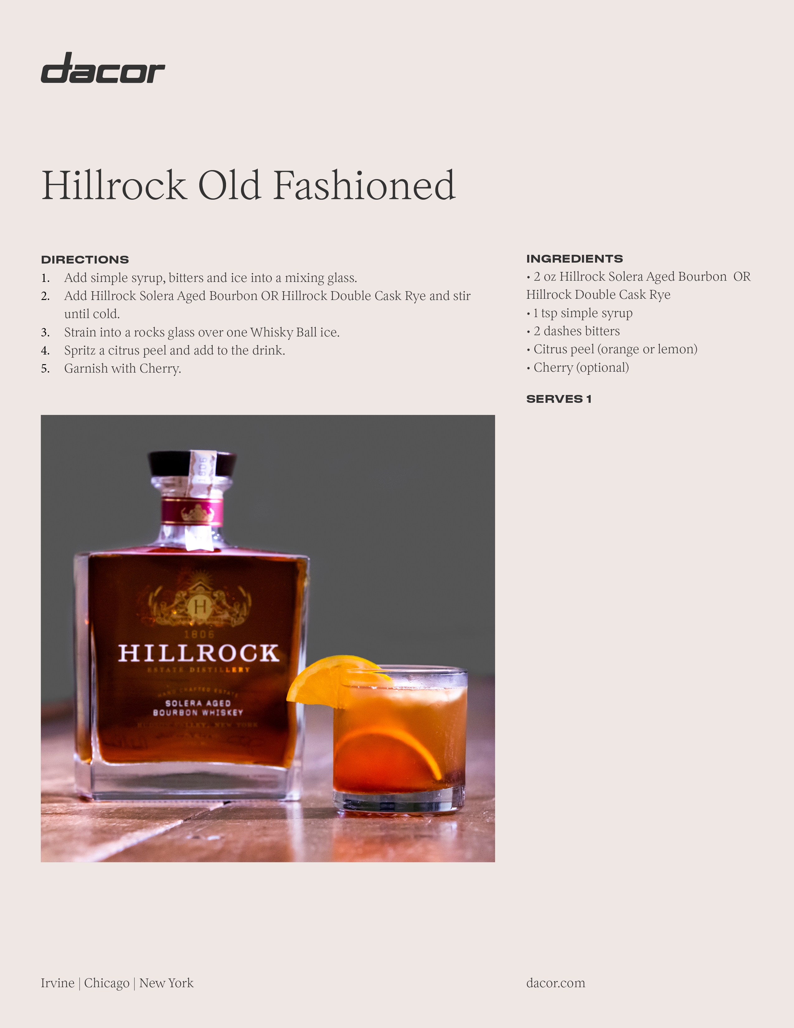Hillrock Estate Distillery | Inspiration Gallery Culinary-Luxury ...