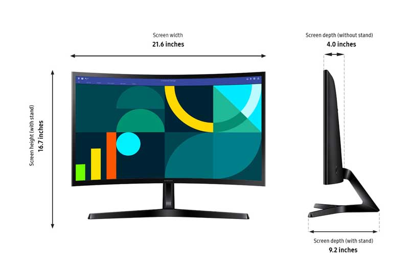 24" S3 100Hz FHD Curved Monitor | Samsung US