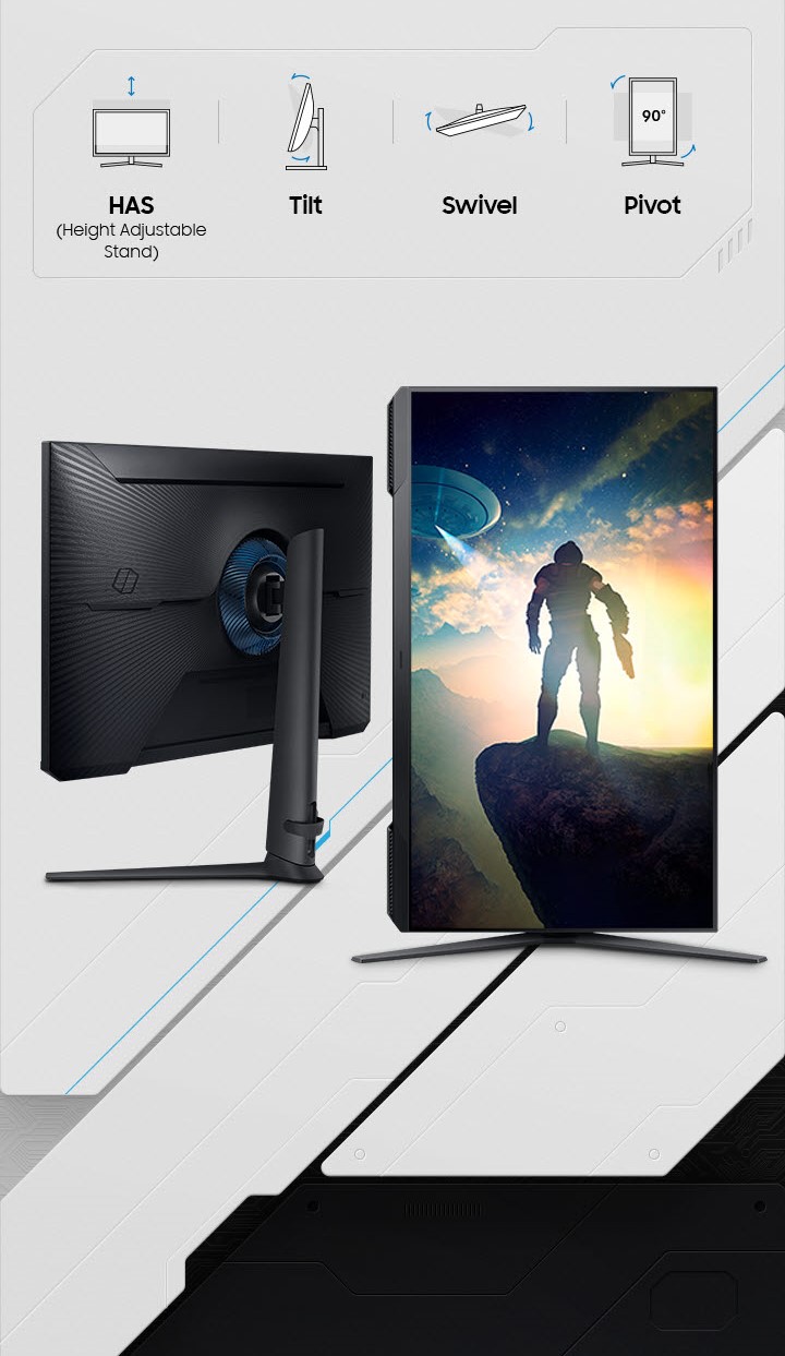 27 Odyssey G51C QHD 165Hz 1ms HDR10 Gaming Monitor Monitors - LS27CG512ENXZA | Samsung US