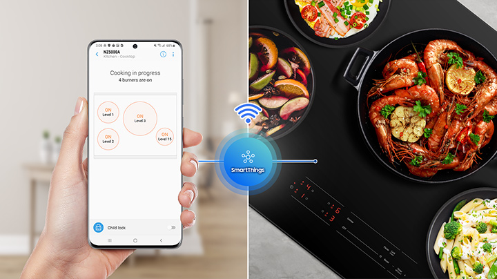 30" Smart Induction Cooktop in Black | Samsung US