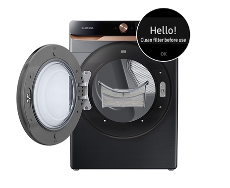 7.5 cu. ft. AI Smart Dial Electric Dryer with Super Speed Dry and ...