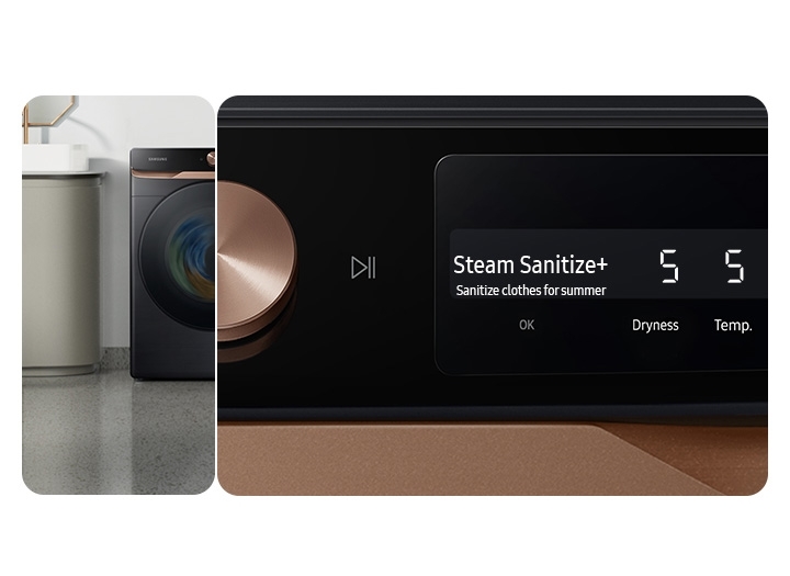 7.5 cu. ft. AI Smart Dial Electric Dryer with Super Speed Dry and ...