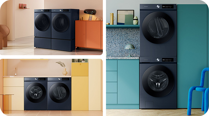 Bespoke 7.5 cu. ft. Large Capacity Gas Dryer with Super Speed Dry and ...