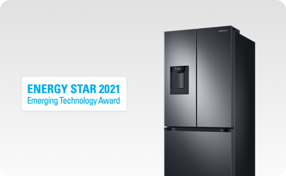 22 cu. ft. Smart 3-Door French Door Refrigerator with External Water ...