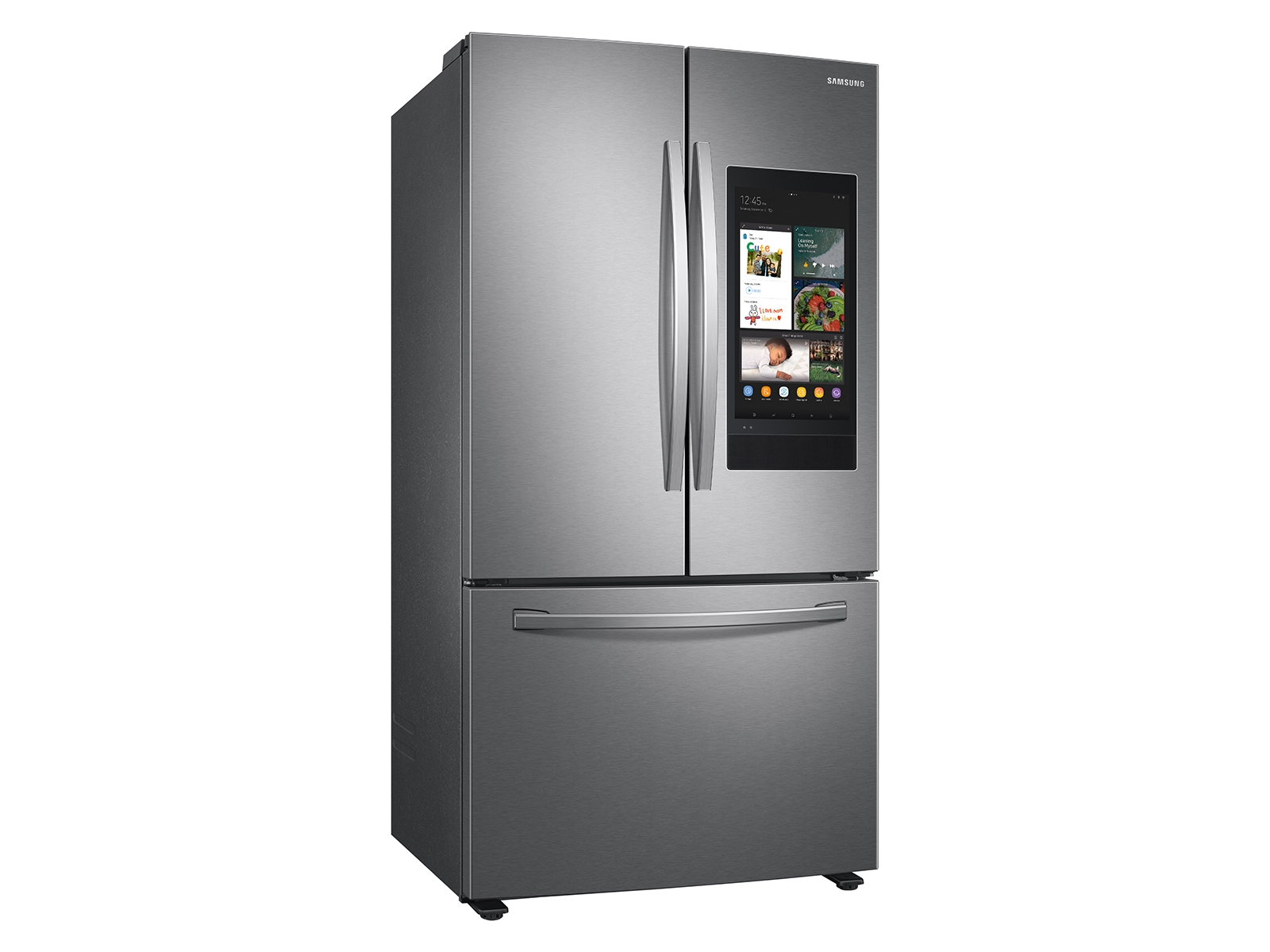 28 cu. ft. 3-Door French Door Refrigerator with Family Hub™ in ...