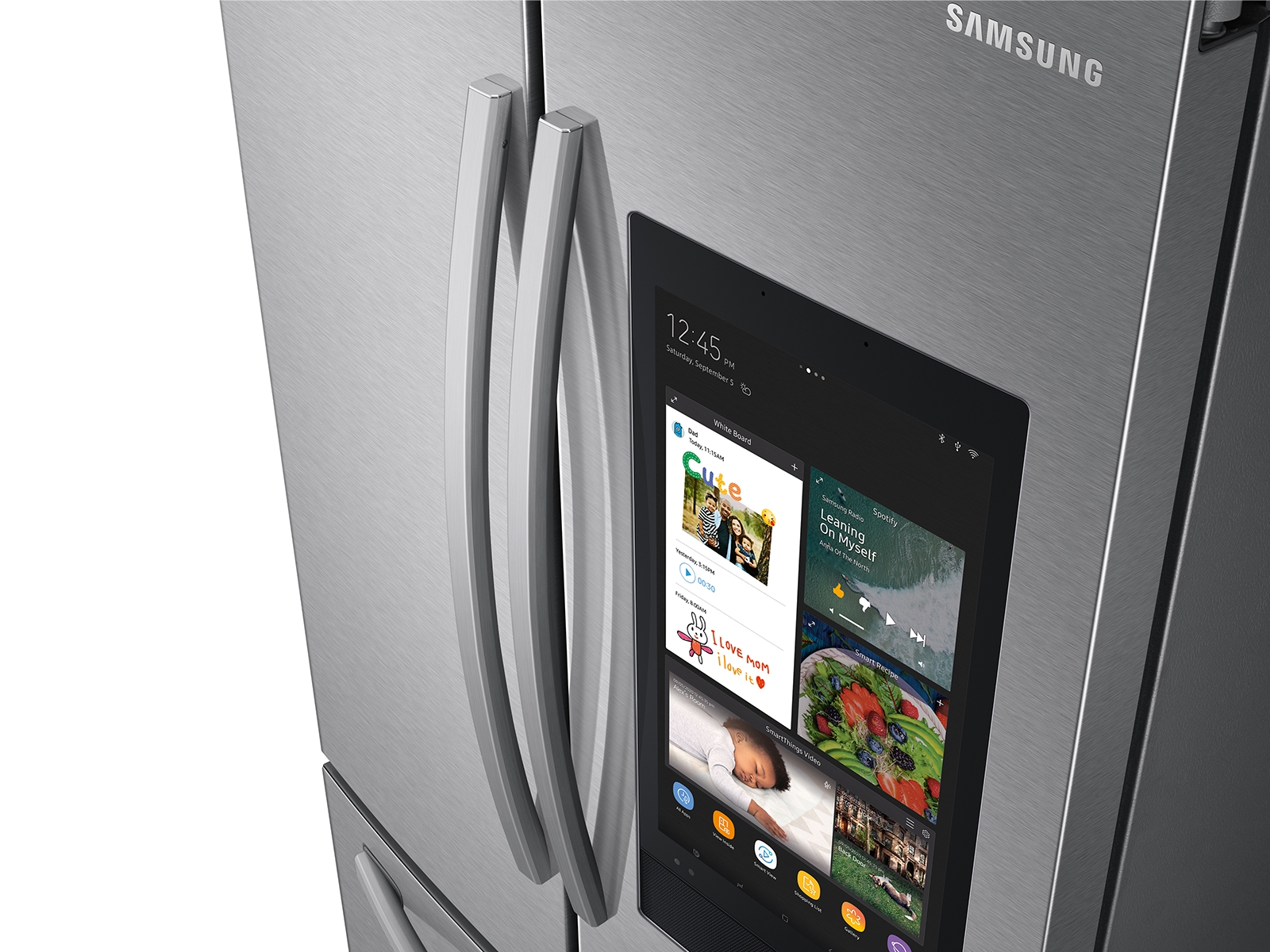 28 cu. ft. 3-Door French Door Refrigerator with Family Hub™ in ...