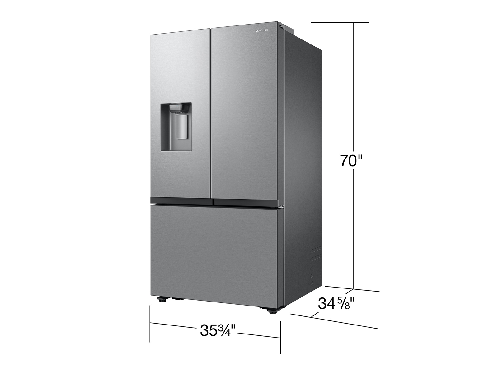 Samsung 498l french door refrigerator store