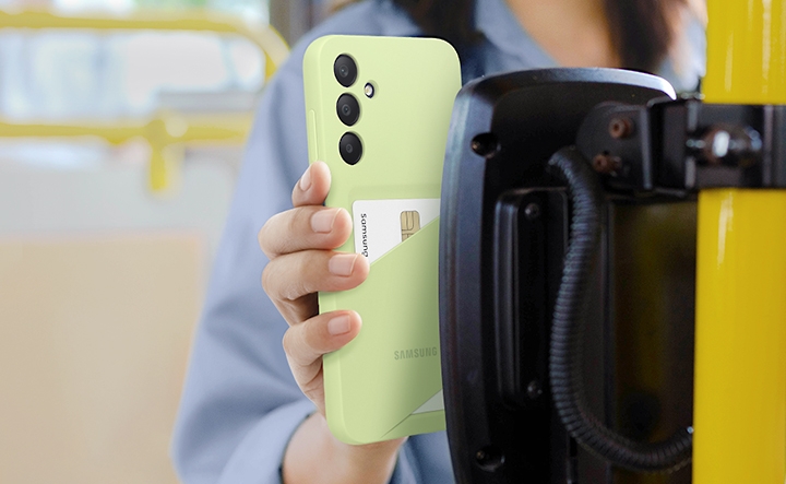 Galaxy A25 5G Card Slot Case, Lime Mobile Accessories - EF-OA256TMEGUS | Samsung US