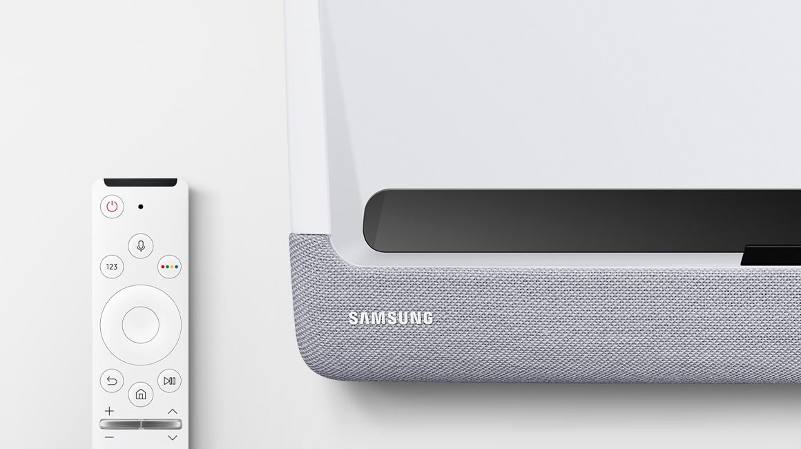 120 Inch 4K Smart Laser Projector | The Premiere | Samsung US