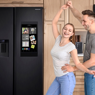 Play music on your Family Hub smart fridge