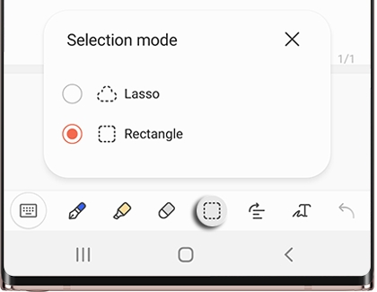 Use Samsung Notes handwriting functions with your S Pen
