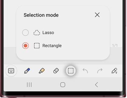 Use Samsung Notes handwriting functions with your S Pen