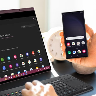 Galaxy phone mirroring and Android apps with Link to Windows