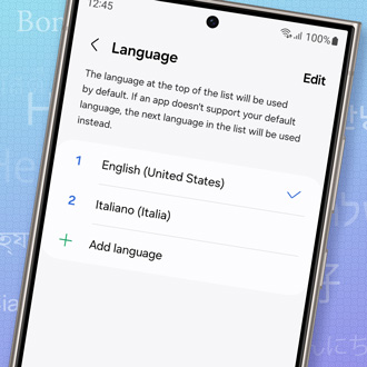 Change language and input settings on your Galaxy phone or tablet
