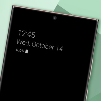 Samsung phone Always On Display does not show