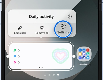 Widgets disappear or do not work on Galaxy phone or tablet