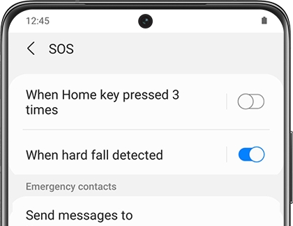 Use the Detect fall feature on your Samsung smart watch