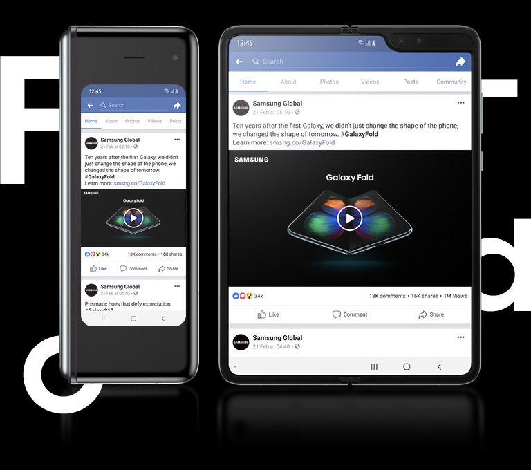 Samsung Galaxy Fold Experience - Multitasking & One Hand Use | Samsung US