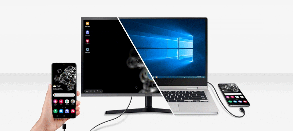 Samsung DeX Adapters & Cables | DeX for PC | Samsung Business