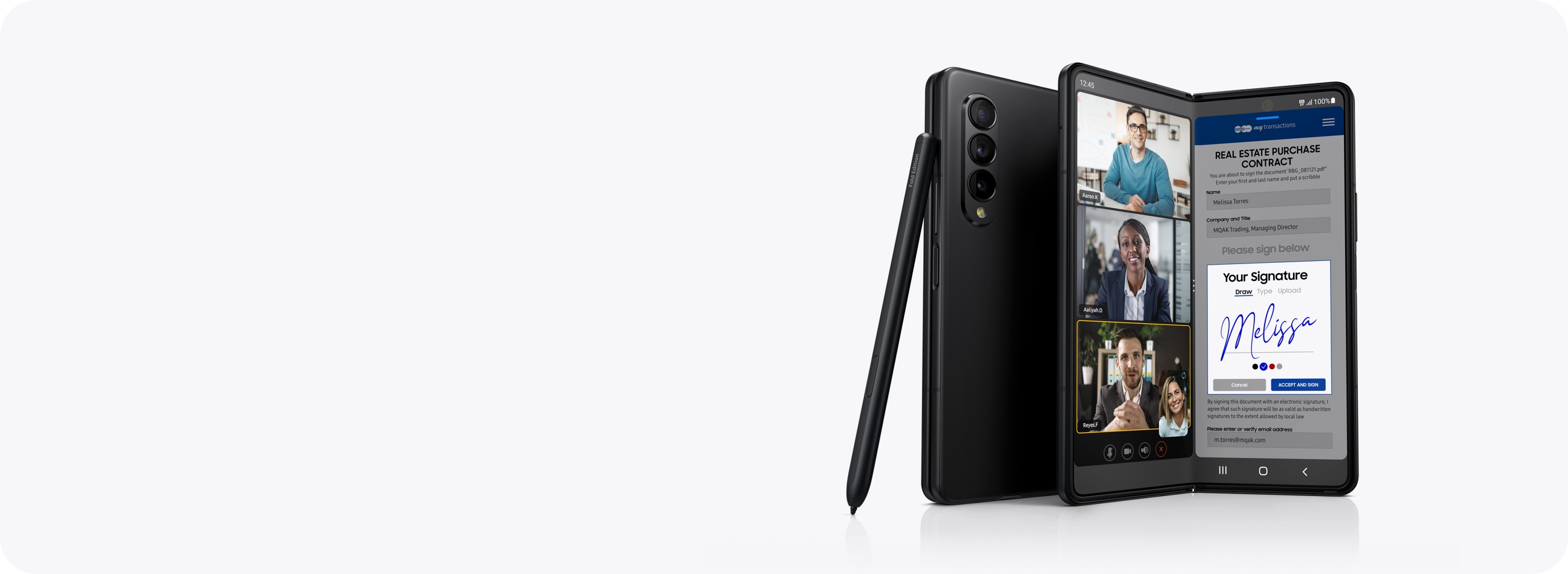 Galaxy Z Fold3 5G Folding Smartphone | Samsung US