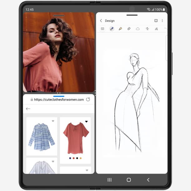 Showroom & Models | Galaxy Z Fold3 5G | Samsung US